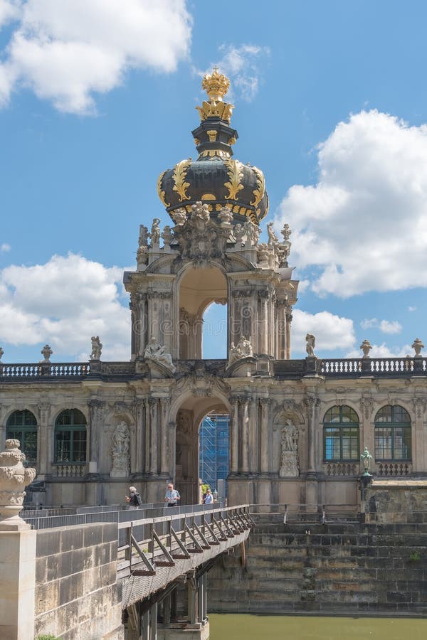 The Zwinger, a Palatial Complex in the Baroque Style in Dresden ...