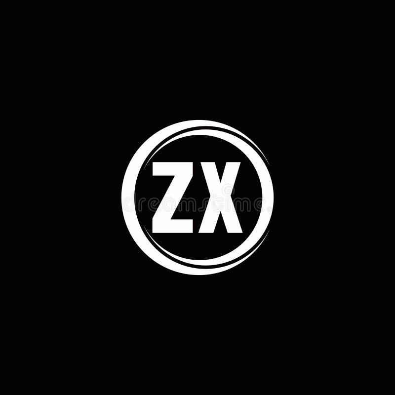 Zx Logo Initial Monogram Template Stock Illustrations – 466 Zx Logo ...