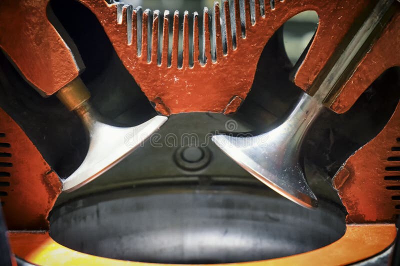 Zylinder - Querschnitt stockfoto. Bild von stahl, vibrant - 43882130