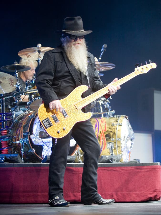 ZZ TOP Performs on Stage at Sportarena Editorial Stock Photo - Image of ...