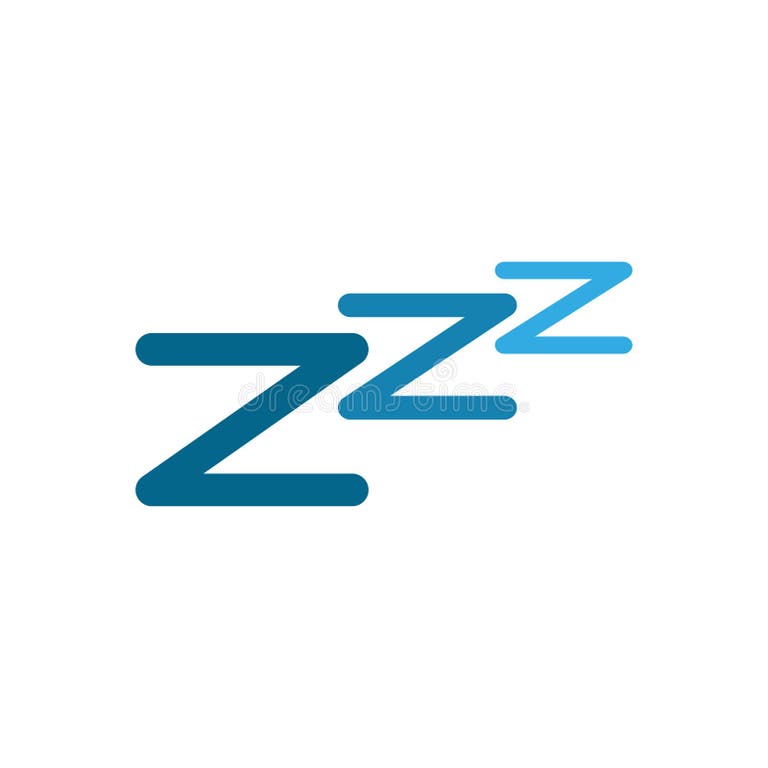 Zzz Logo Template Icon stock vector. Illustration of life - 360185863