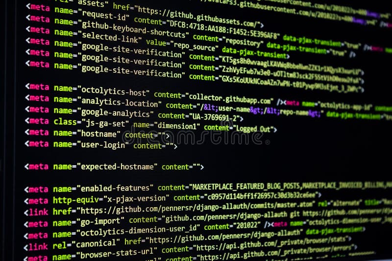 écran De Code. Code De Programmation. écriture Du Script. Programmeur ...