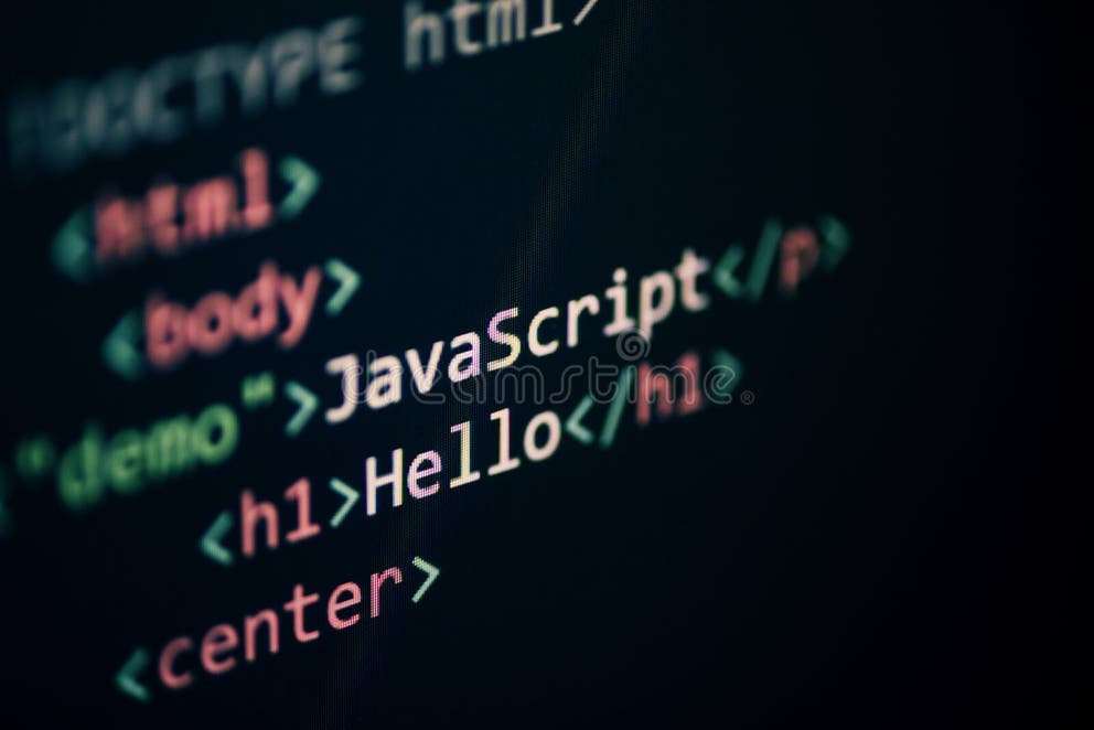 Écran De Visualisation De Programmation De Composants D'éditeur De Texte D'Internet De Code De ...