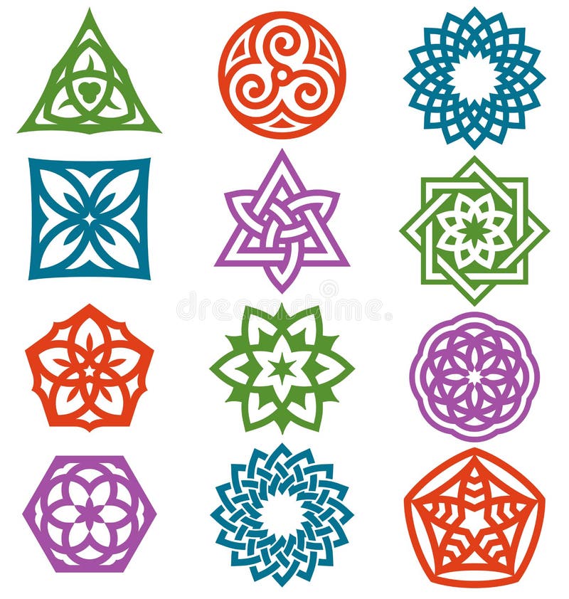 Éléments graphiques 2 illustration de vecteur. Illustration du rouge - 8028310