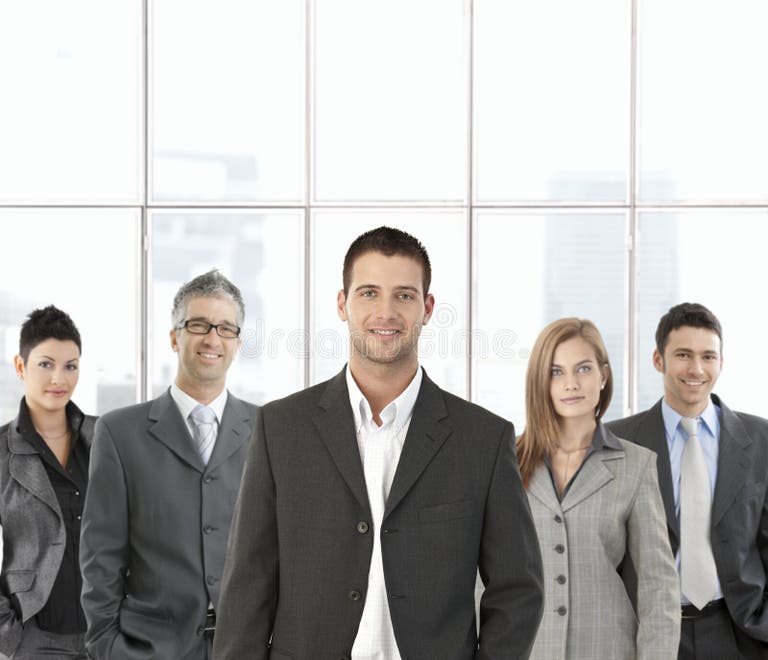 Équipe réussie d'affaires image stock. Image du couleur - 18040143