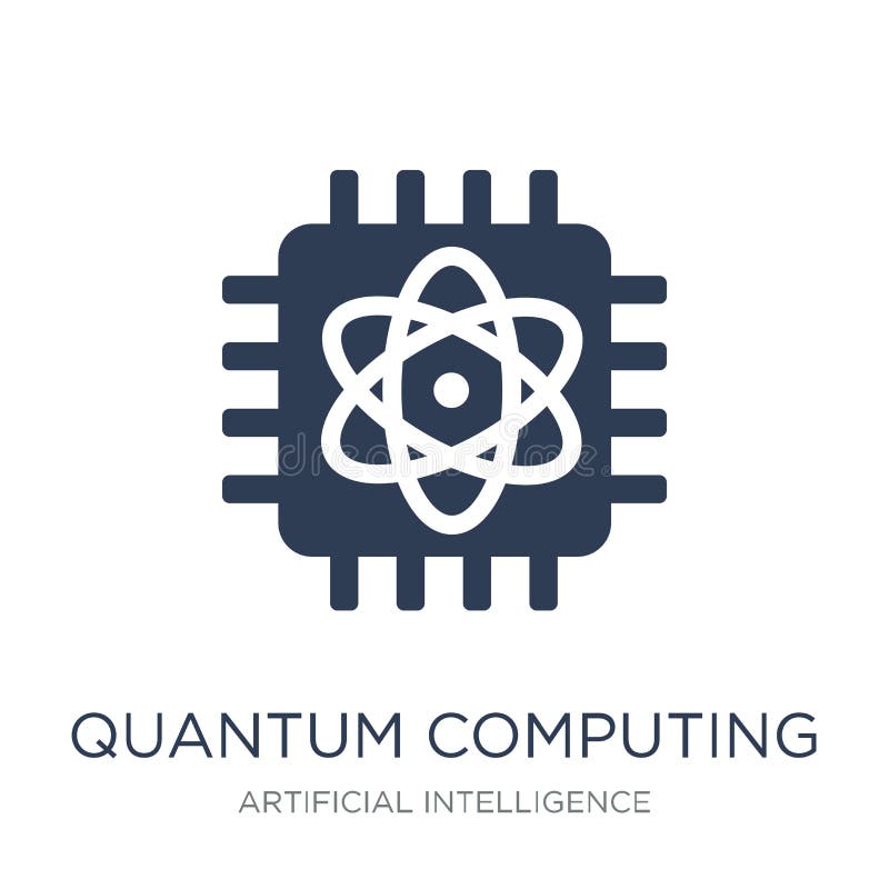 Ícone Da Computação De Quantum Ico Liso Na Moda Da Computação De ... Ícone Da Computação De Quantum Ico Liso Na Moda Da Computação De ...