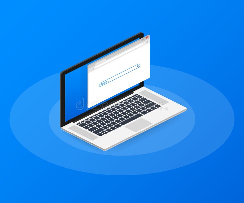 Simple Browser Window on Blue Background. Browser Search. Web Browser ... Simple Browser Window on Blue Background. Browser Search. Web Browser ...
