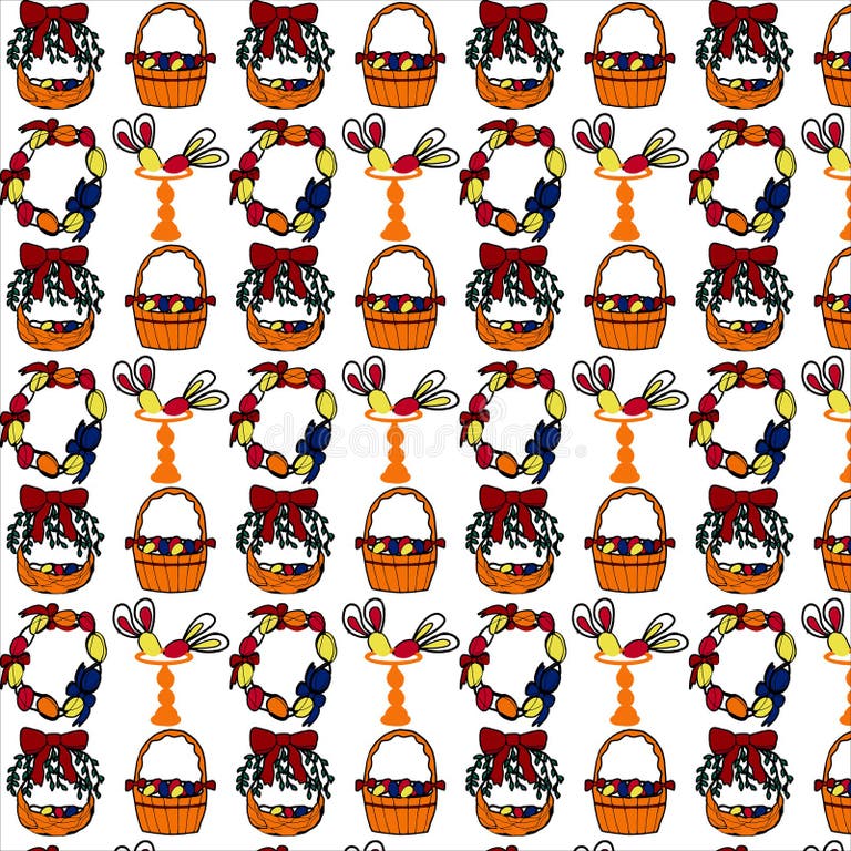 Easter Willow, Easter Digital Vector Illustration, Easter Cake, Easter Bunny, Easter, Easter ...