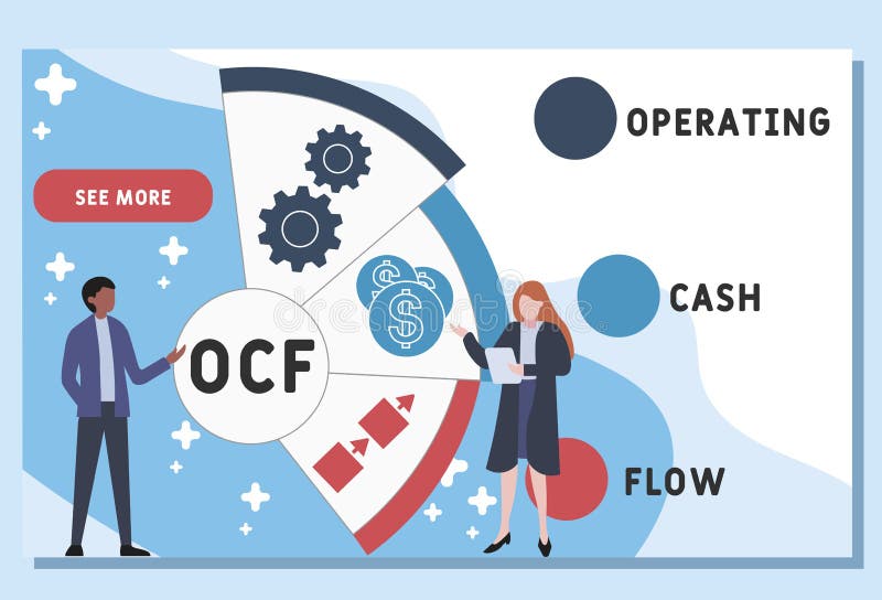 Operating Cash Flow Management. Manage Business Liquidities Stock Illustration - Illustration of ...