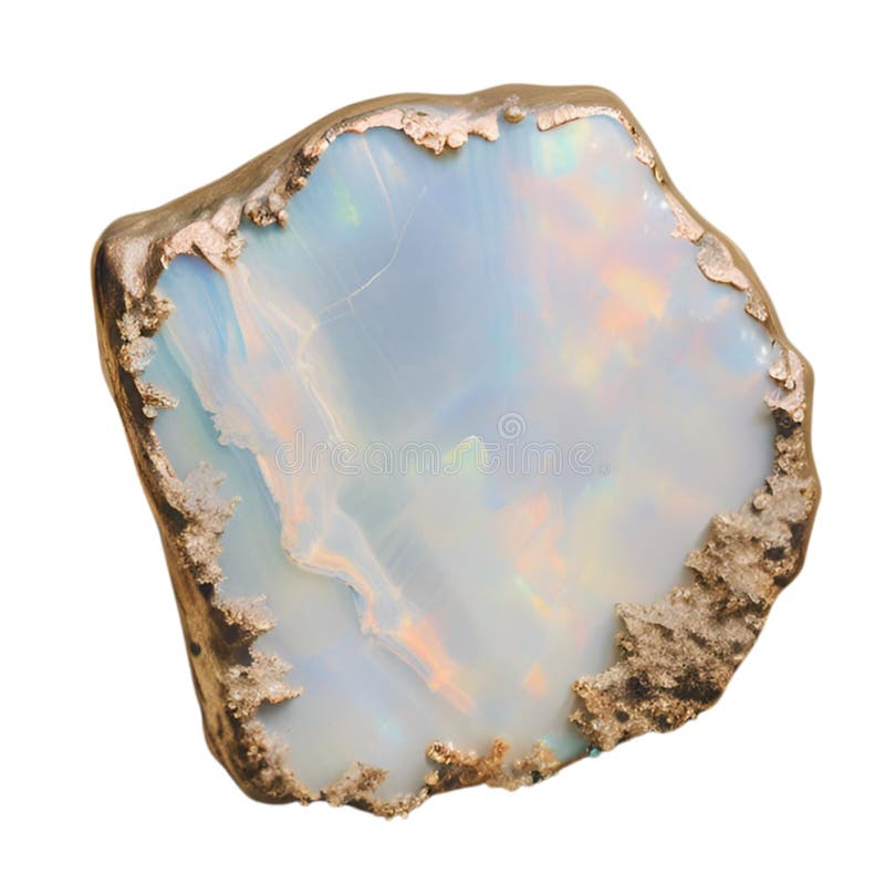 Time Honored Precious White Opal Admired Throughout History, AI Generated Stock Image ...