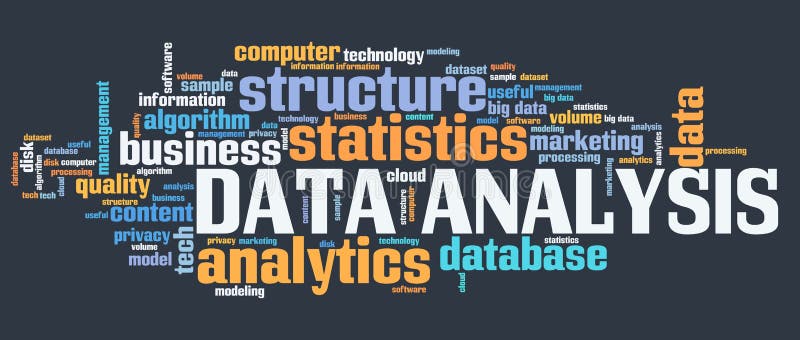 数据分析词云彩 库存例证. 插画 包括有 行业, 公司, 概念性, 客户, 目录, 算法, 创造性, 质量 - 127373041