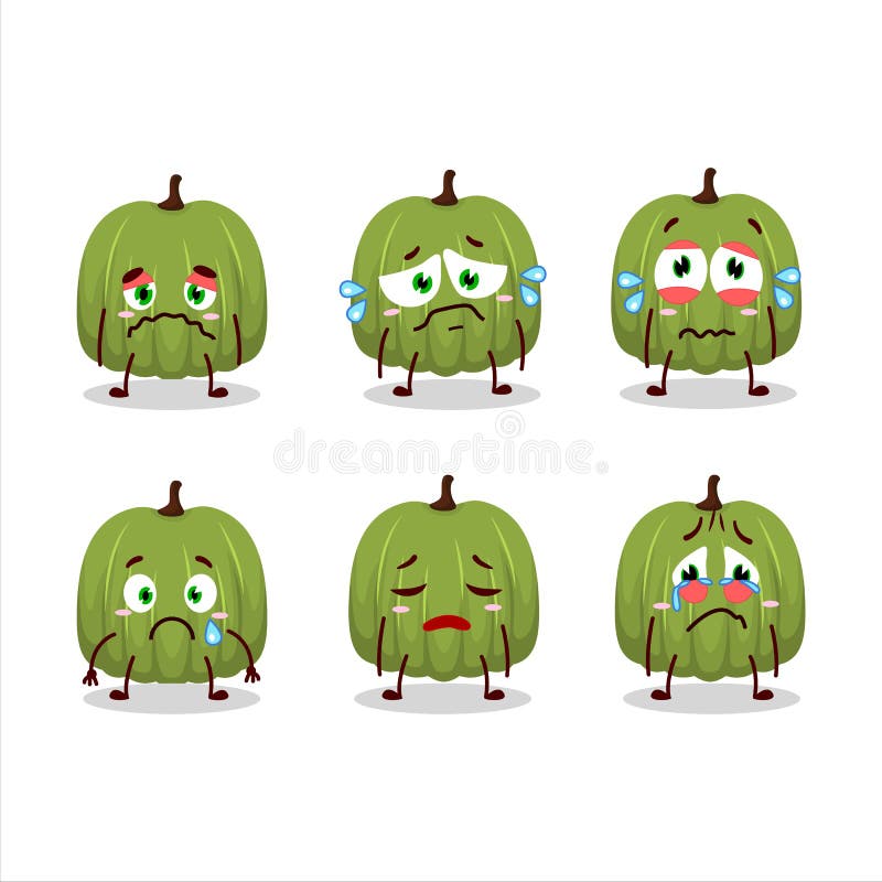 南瓜卡通人物表情各异 向量例证 插画 包括有 字符 苦汁 自治权 收获 装饰 意思号 图画 190748840