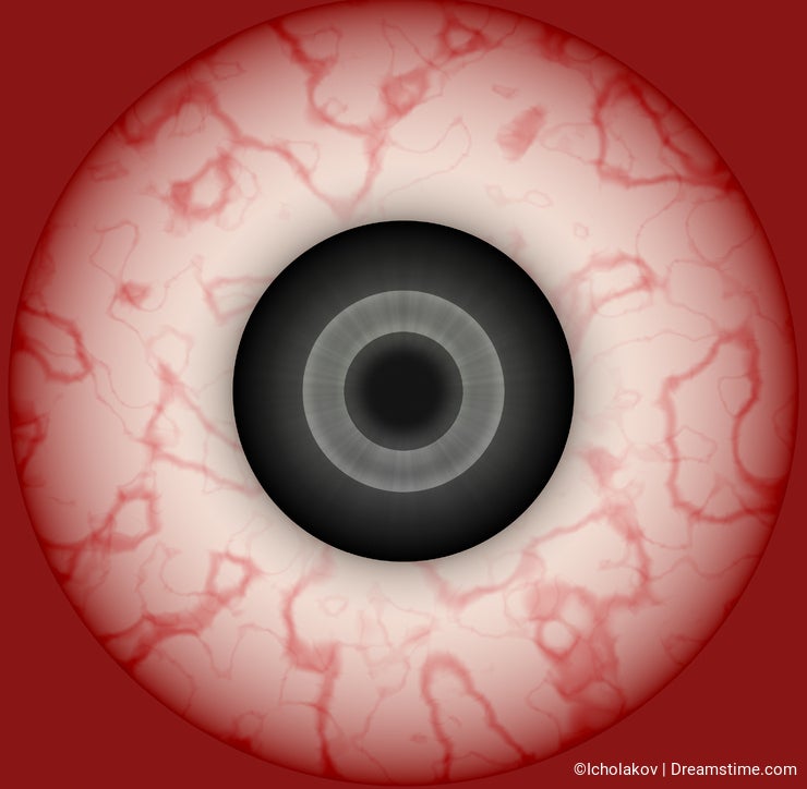 Create a cool looking eyeball - Dreamstime