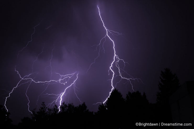 How to shoot lightnings - Dreamstime