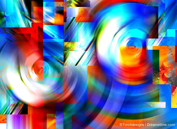 Obsessed with Color, In a Sometimes Dull World - Dreamstime