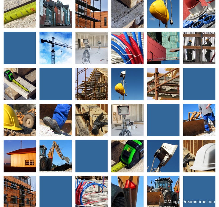 12 Most Downloaded Construction Collages - Dreamstime