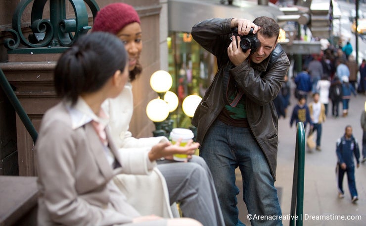 The photographers' rights - Dreamstime
