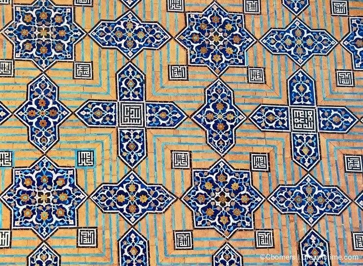 Magic geometry; geometric patterns in Islamic art - Dreamstime