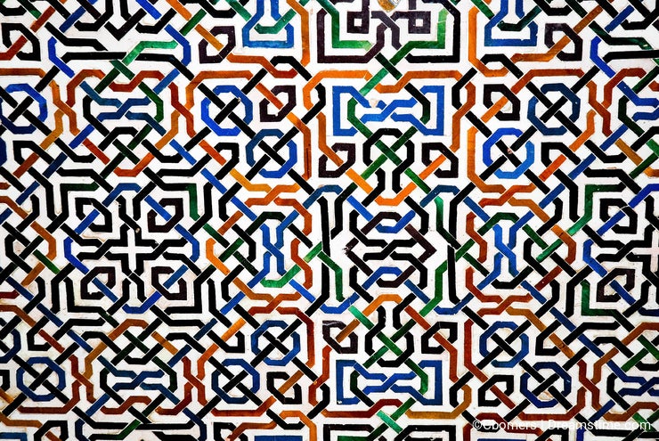 Magic geometry; geometric patterns in Islamic art - Dreamstime