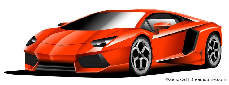 Car Illustrations with graphic tablet and inkscape - Dreamstime