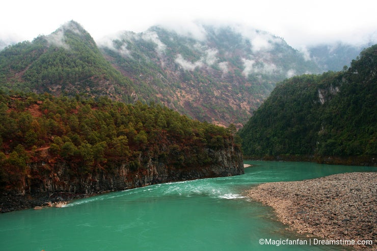 Nu River in China - Dreamstime