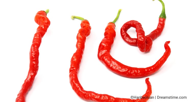Strange pepper! - Dreamstime