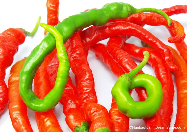 Strange pepper! - Dreamstime