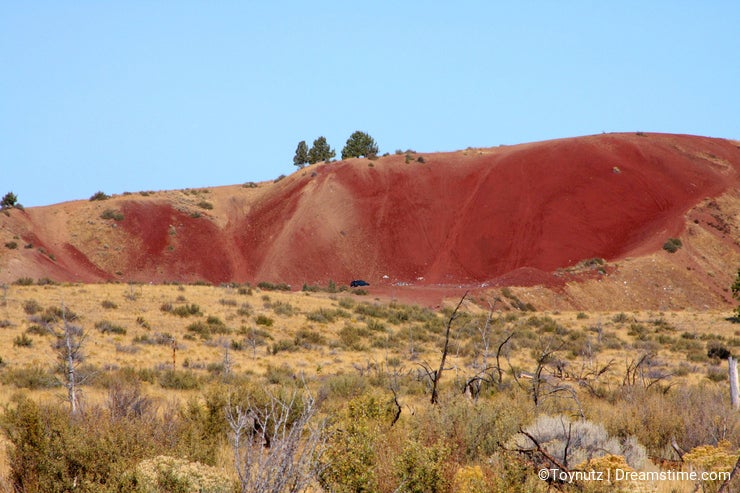 Coyote Butte: Just another cinder cone? - Dreamstime