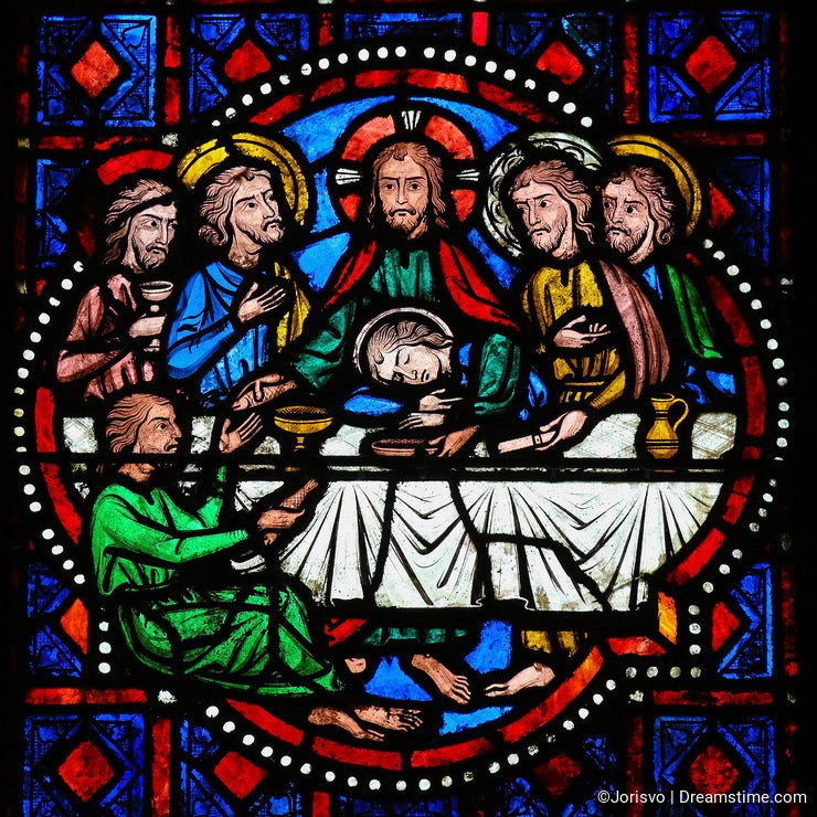 Stained Glass Windows Easter Dreamstime