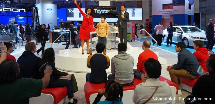 Washington DC Auto Show - Dreamstime