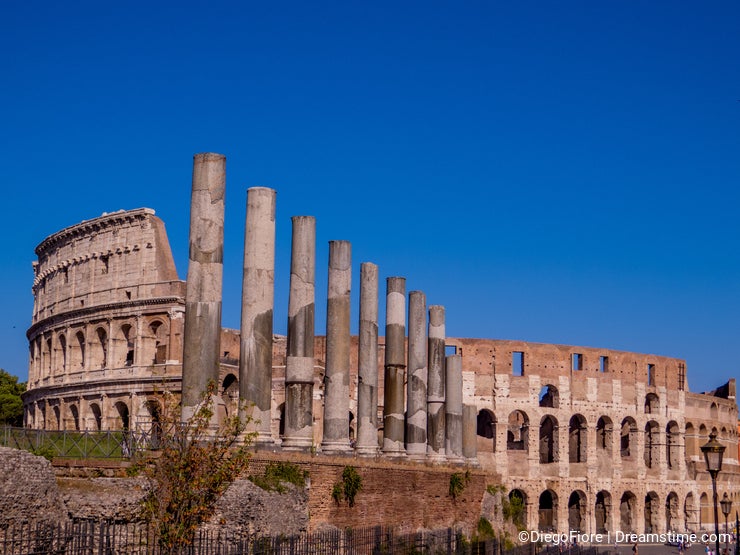 Rome through the eyes of a Roman - Dreamstime