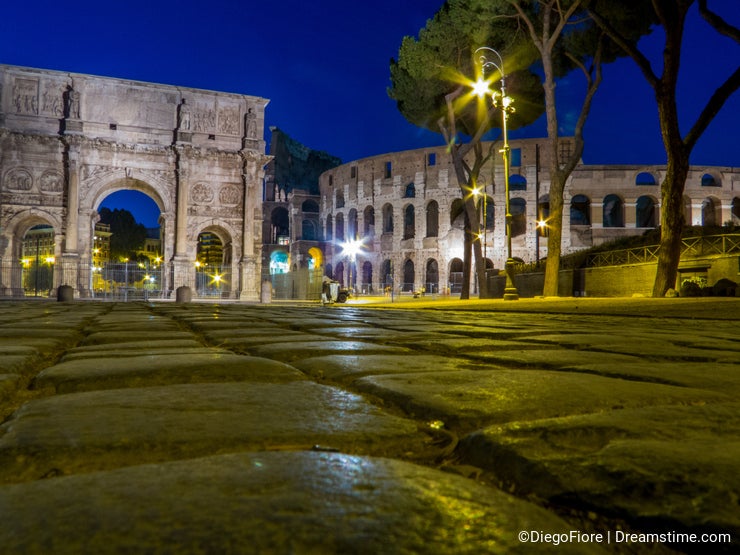 Rome through the eyes of a Roman - Dreamstime