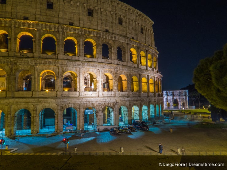 Rome through the eyes of a Roman - Dreamstime