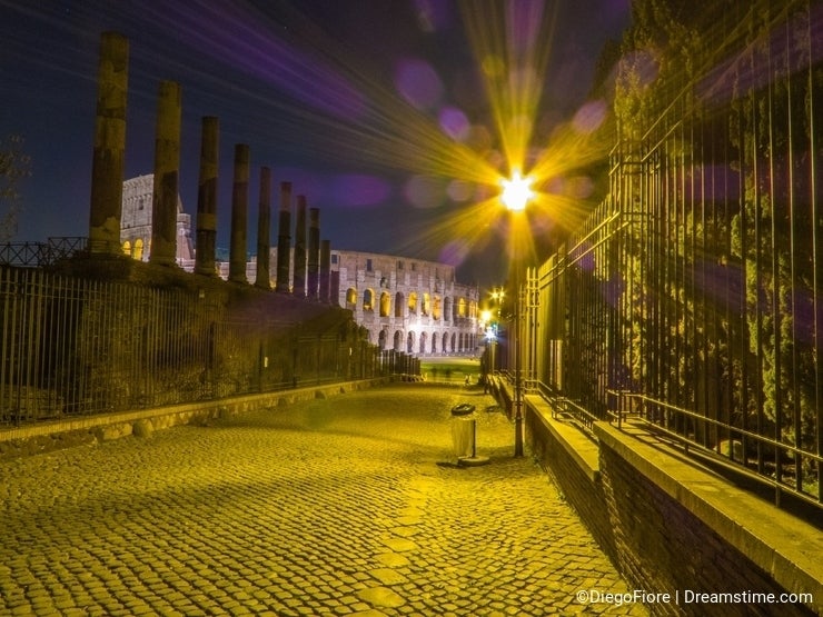 Rome through the eyes of a Roman - Dreamstime