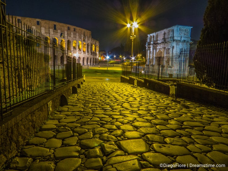 Rome through the eyes of a Roman - Dreamstime