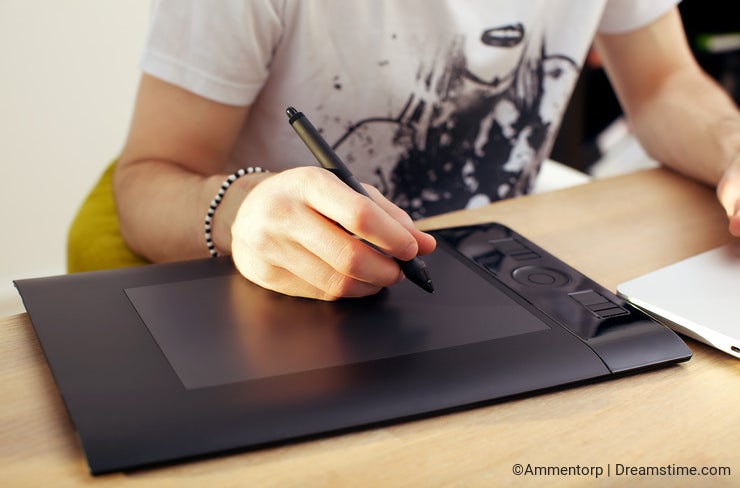 Tip of the week: Essential graphics tablet selection guide - Dreamstime