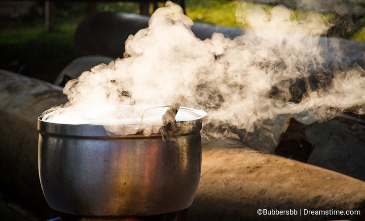 A Watched Pot Never Boils - Dreamstime
