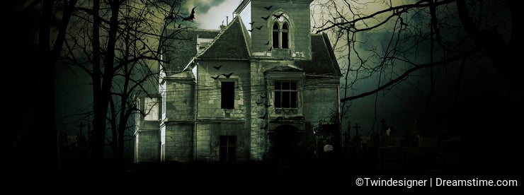 Create a Haunted House Picture from Scratch - Dreamstime