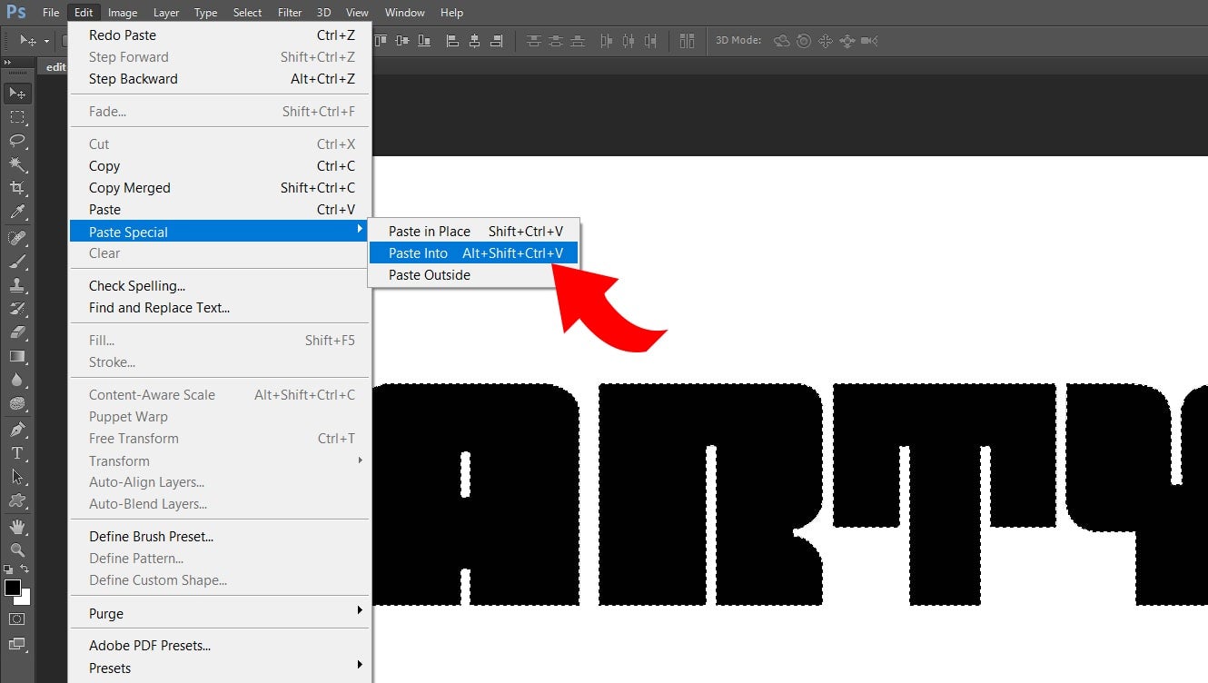 Tip of the Week: Creating and filling a text/shape mask - Dreamstime