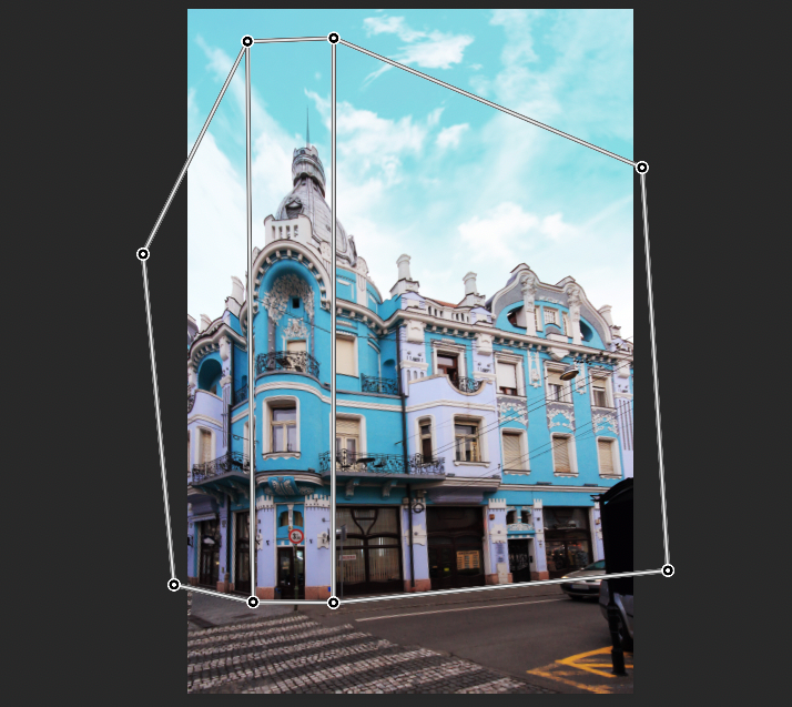 How to correct the perspective for perfect cityscape images using ...