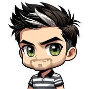 Minimalist Red Christmas Tree Line Art Design with Stars and Swirls on ...