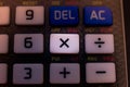 Free image of Scientific calculator keys
