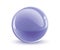 3d vector violet sphere stock vector. Illustration of three - 7830812