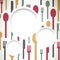 Abstract Cutlery stock illustration. Illustration of dining - 31629474