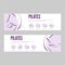 Pilates Web Banners Vector Template Stock Vector - Illustration of ...