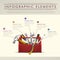 Abstract Toolbox Theme Infographics Stock Vector - Illustration of ...