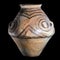 An Ancient Clay Vase with Linear Patterns Trypillia Culture Stock Image ...