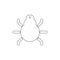 Animal Bug Code Debug Insect Outline Icon. Signs and Symbols Can Be ...