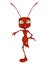 Ant cartoon fast stock illustration. Illustration of cheerful - 28282727