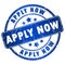 Apply now stamp stock illustration. Illustration of online - 22370128